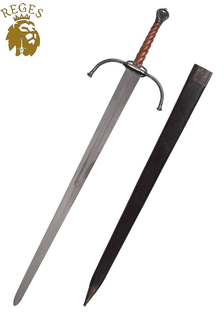 Spada a due mani, 122 cm, battleready – REGES Larp e Rievocazione