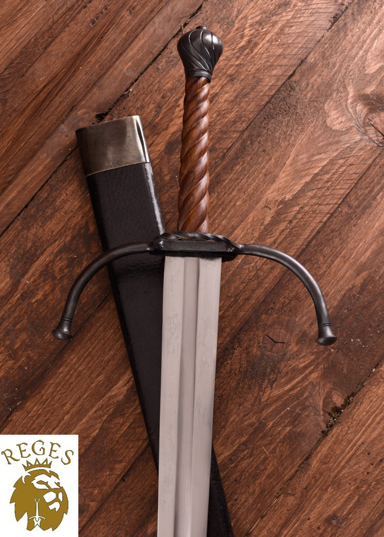 Spada a due mani, 122 cm, battleready – REGES Larp e Rievocazione