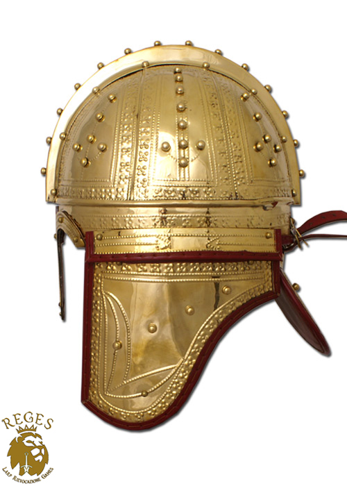 Elmo da cavaliere tardo-romano, Deurne, IV sec. – REGES Larp e Rievocazione