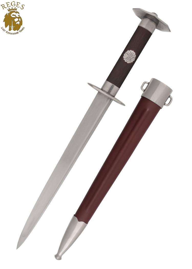 Daga a rondelle, 34,2 cm, regular – REGES Larp e Rievocazione